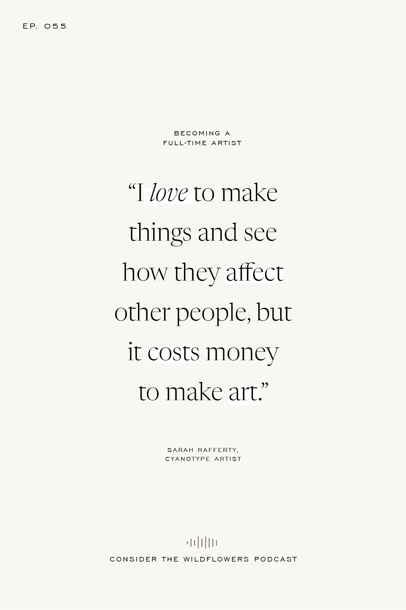 Sarah Rafferty: Making 6-Figures as a Cyanotype Artist