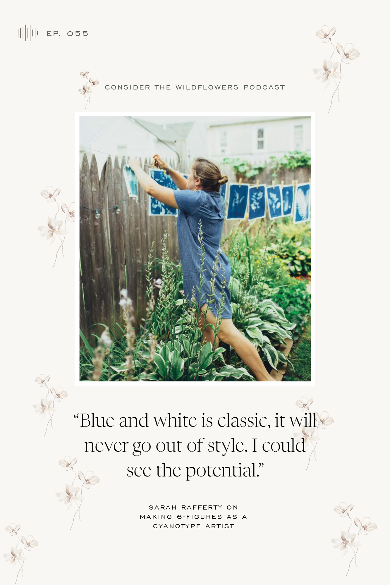 Sarah Rafferty: Making 6-Figures as a Cyanotype Artist