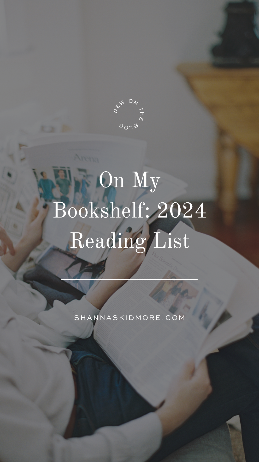 2024 Reading List: On My Bookshelf