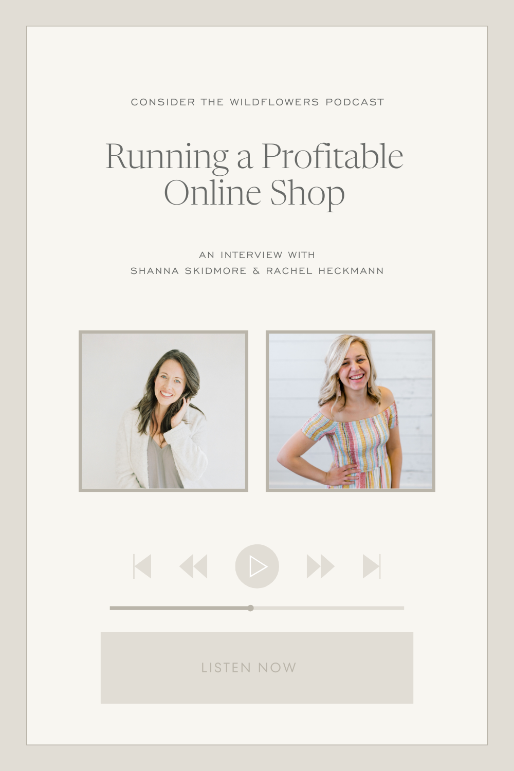 Rachel Heckmann: Building The Rachel Allene Shop