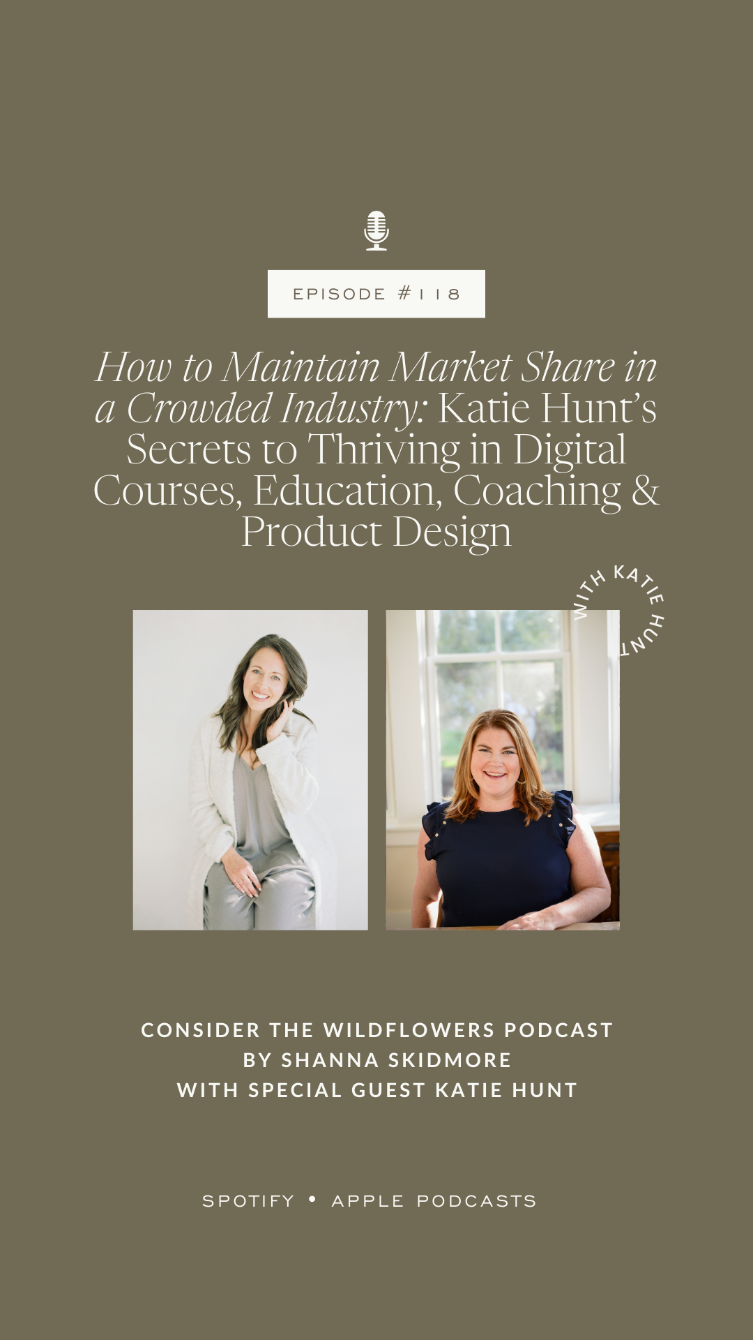 How to Maintain Market Share in a Crowded Industry w. Katie Hunt