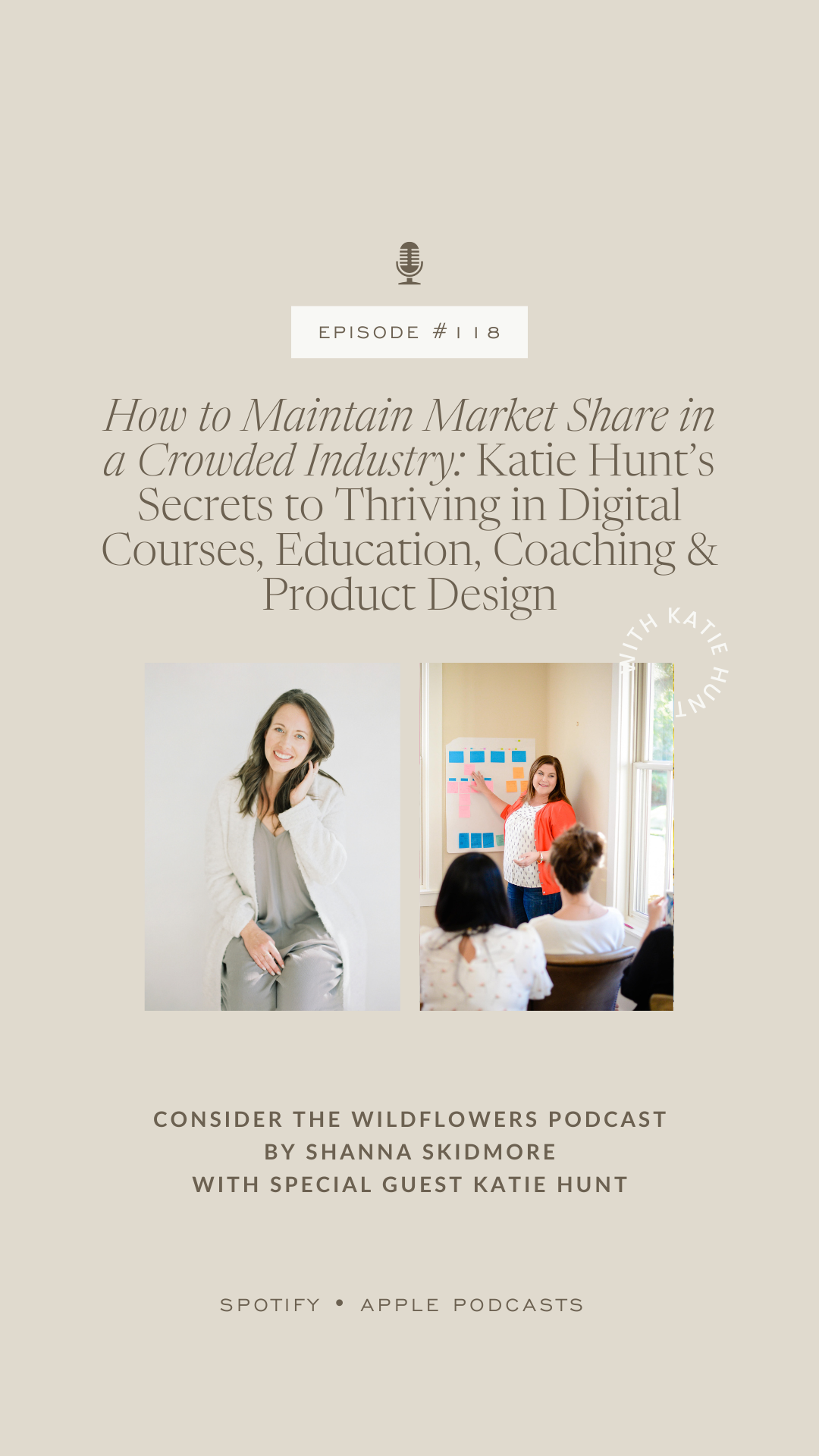 How to Maintain Market Share in a Crowded Industry w. Katie Hunt
