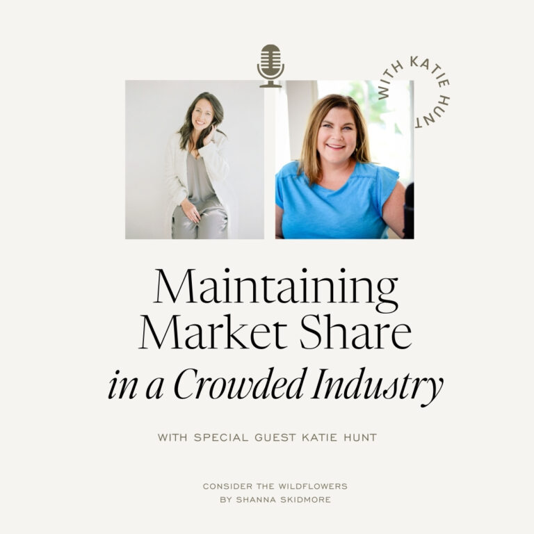 How to Maintain Market Share in a Crowded Industry w. Katie Hunt